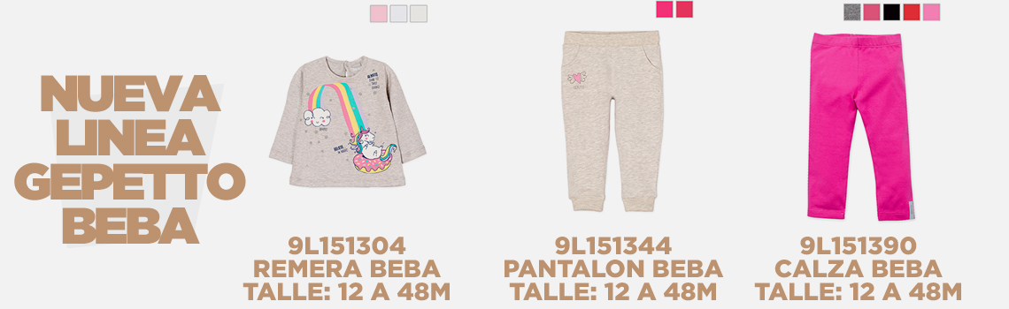 Ropa de bebe - Ropa de bebes y niños - Beby Com - Venta por mayor